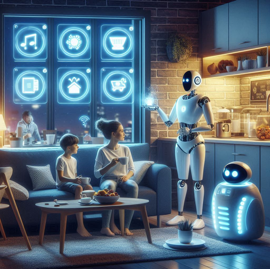 Boost Home Efficiency and Comfort with AI – ThinkRobotics.com