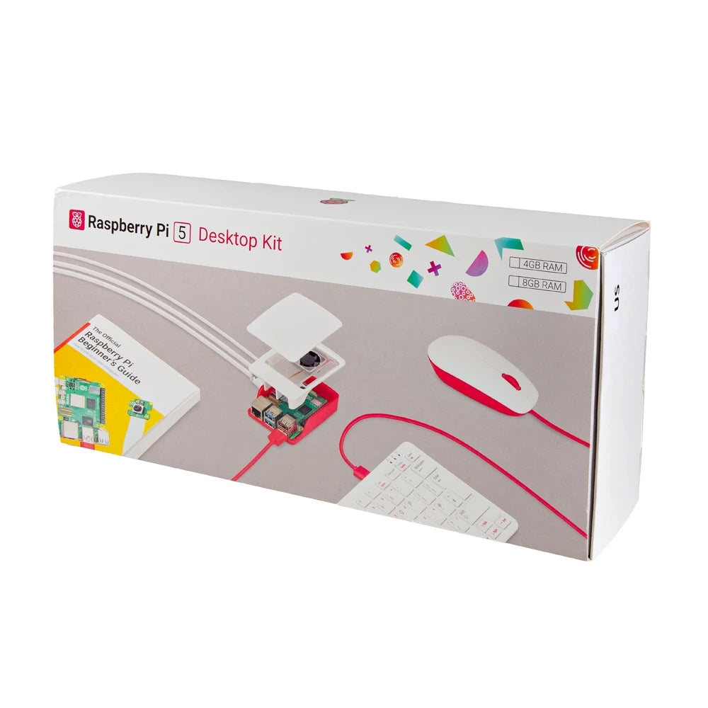Official Raspberry Pi 5 Desktop Kit with Beginner’s Guide – ThinkRobotics.com