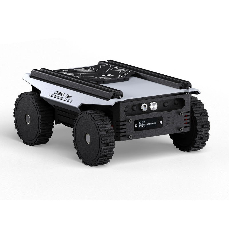 Cobra Flex Universal Modular Drive-by-Wire Chassis, 4 Wheels 4WD Compa – ThinkRobotics.com