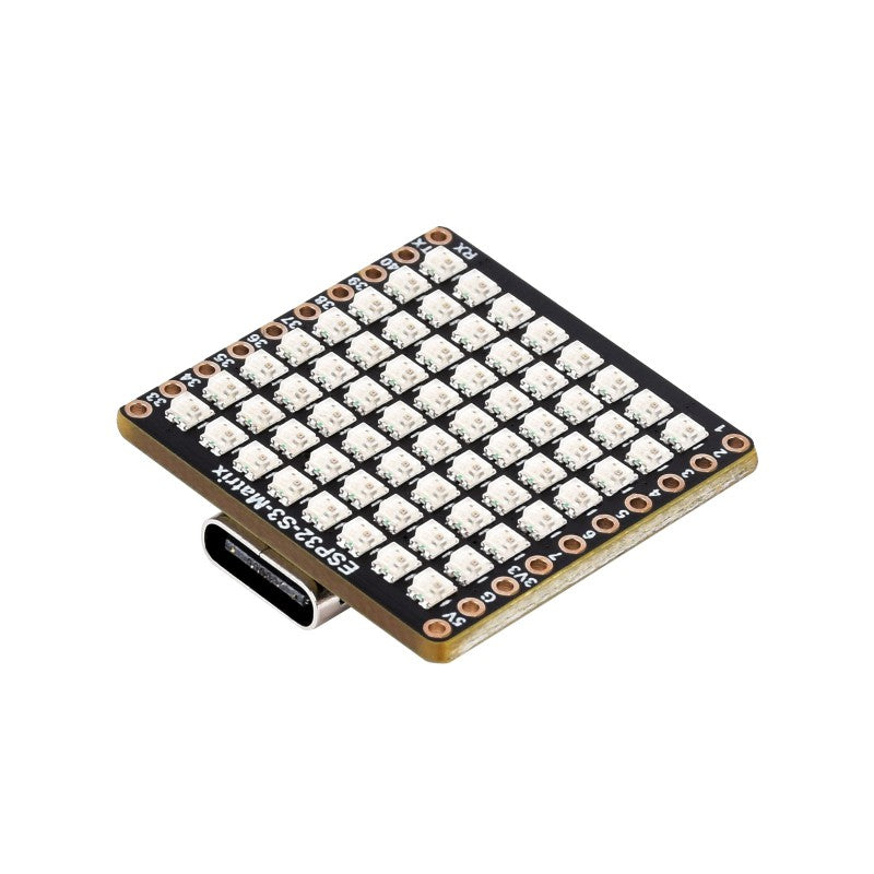 ESP32-S3 Development Board, Onboard 8×8 RGB LED Matrix and QMI8658C At – ThinkRobotics.com