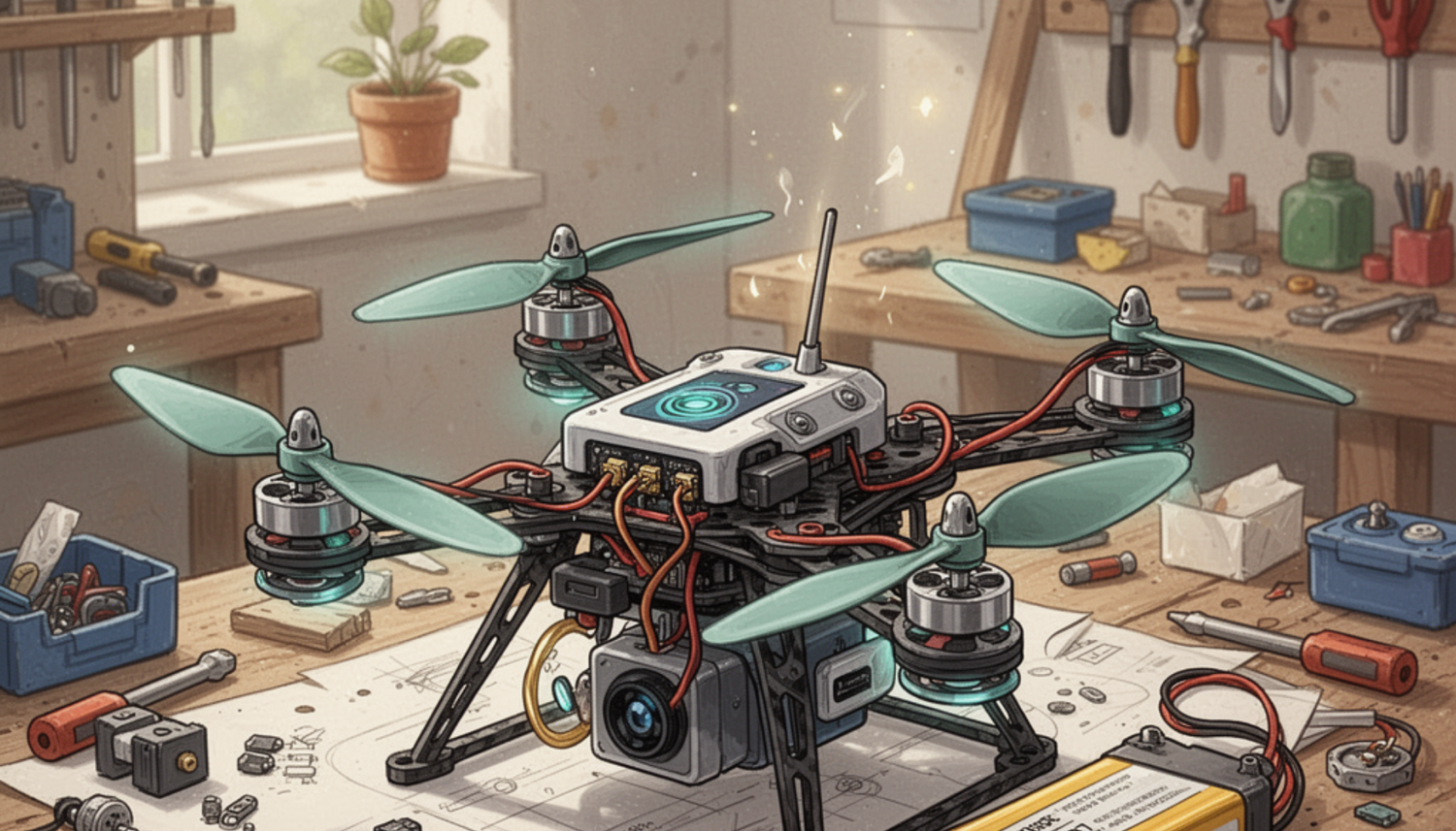 How to Make a Drone at Home India: Complete DIY Guide 2026 ...