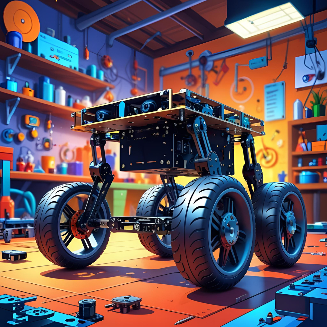 The Ultimate Guide to Building a DIY Mecanum Wheel Robot Platform – ThinkRobotics.com