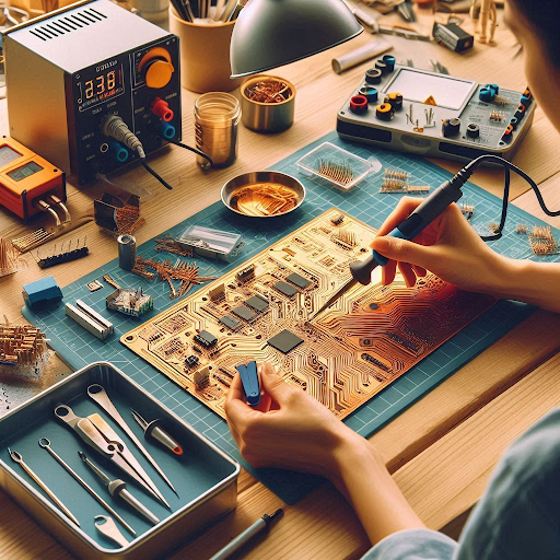 PCB Etching at Home: Step-by-Step Guide for DIY Electronics – ThinkRobotics.com