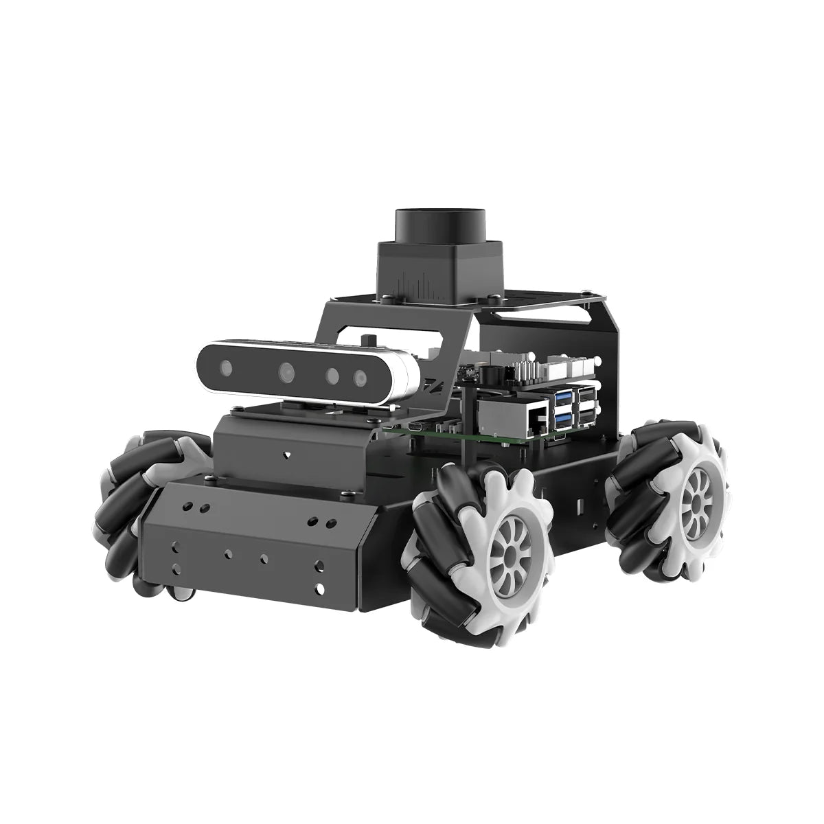 Hiwonder Raspberry Pi 5 Robot Car MentorPi M1 Mecanum-wheel Chassis RO – ThinkRobotics.com