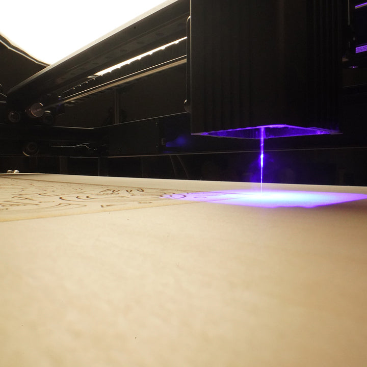 Lazervida 10W Diode Laser Cutter and Engraver - 406 x 406 mm Working ...