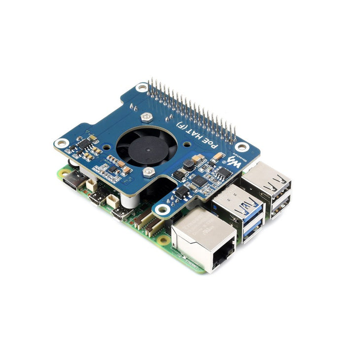Power Over Ethernet HAT For Raspberry Pi 5 – ThinkRobotics.com