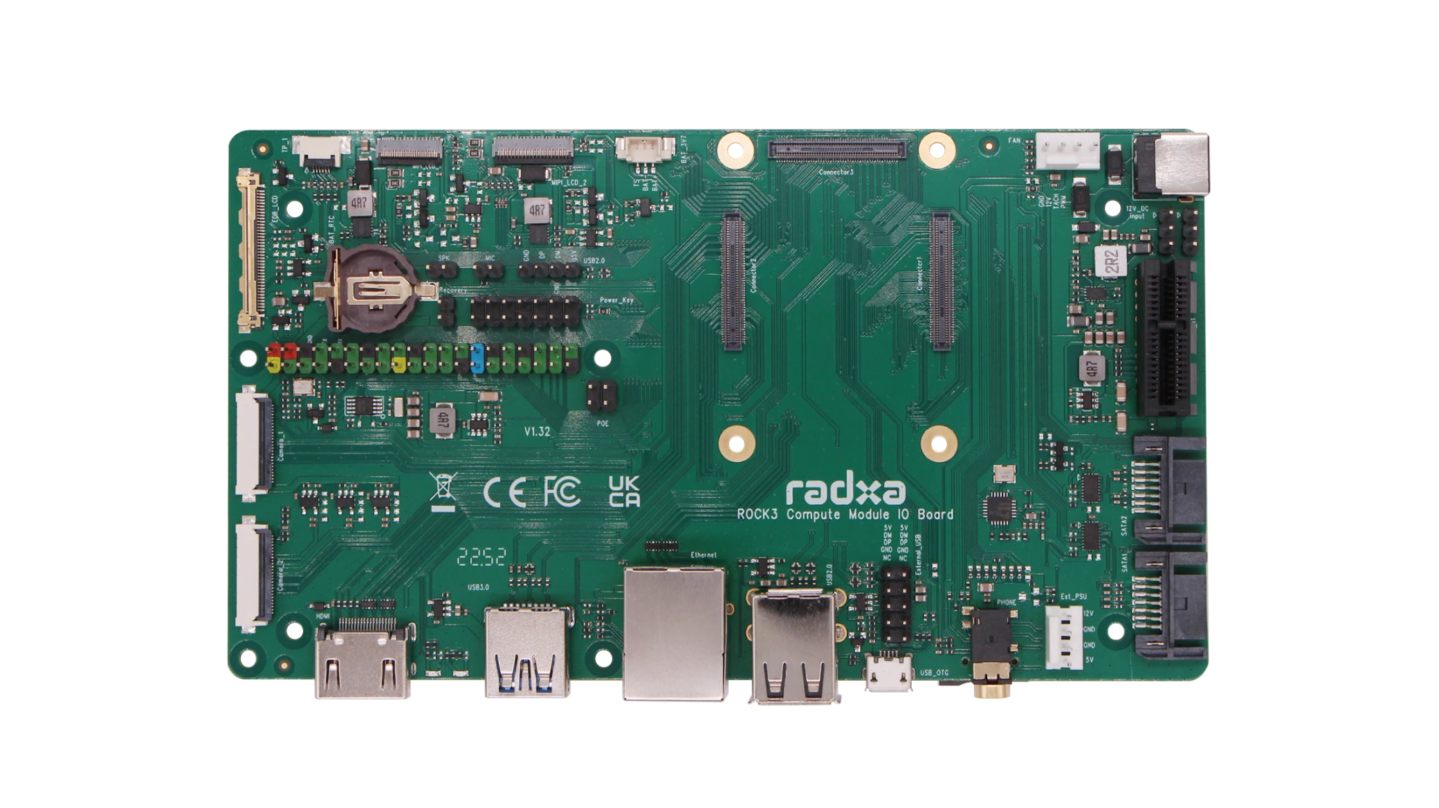 Radxa CM3 IO Board – ThinkRobotics.com