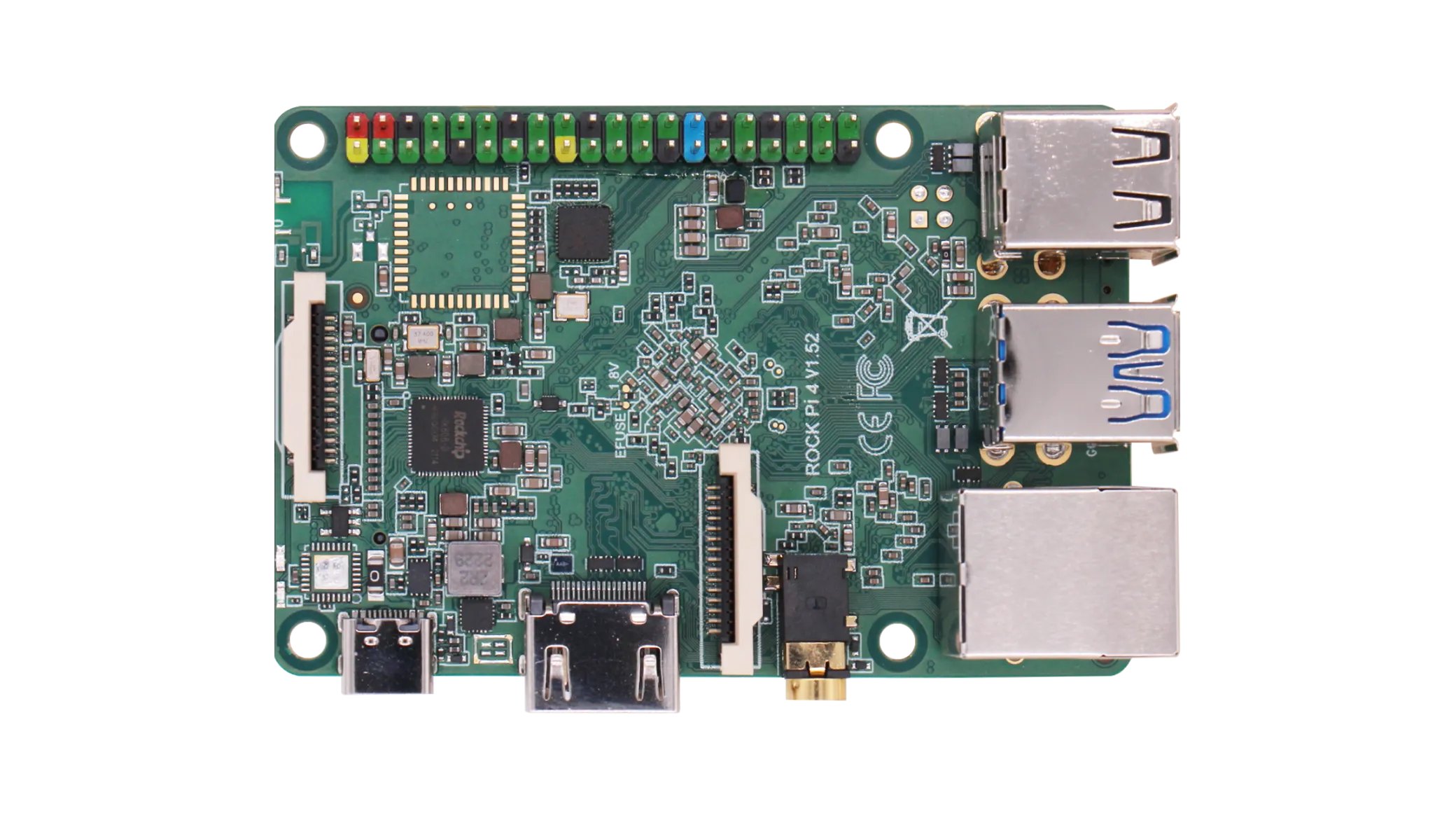 Radxa ROCK 4A and ROCK 4B - Dual Display 4K SBC – ThinkRobotics.com