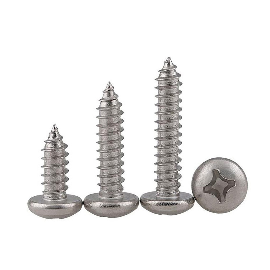 Self Tapping / Threading Screws (Pack of 10) – ThinkRobotics.com