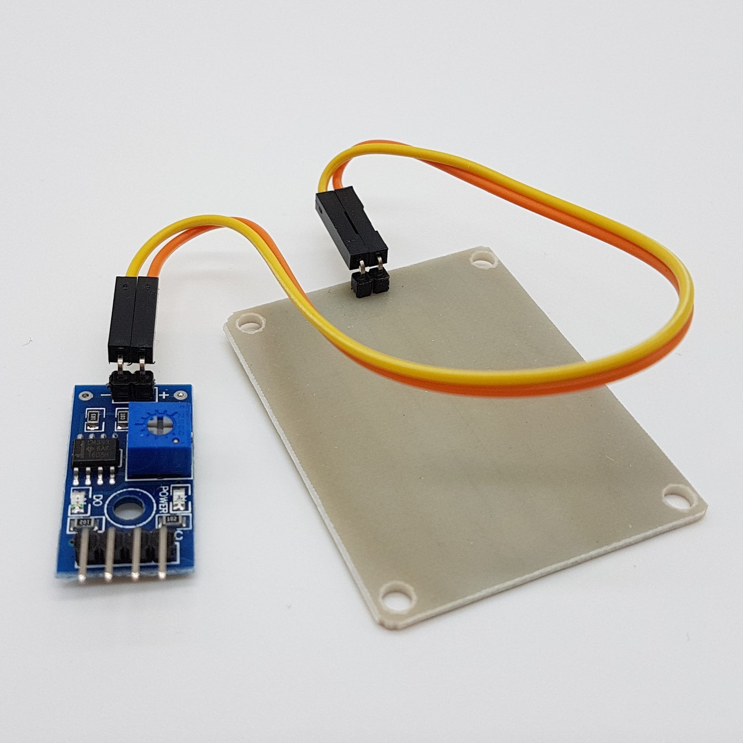 Rain Detection Sensor With LM393 Comparator - ThinkRobotics ...