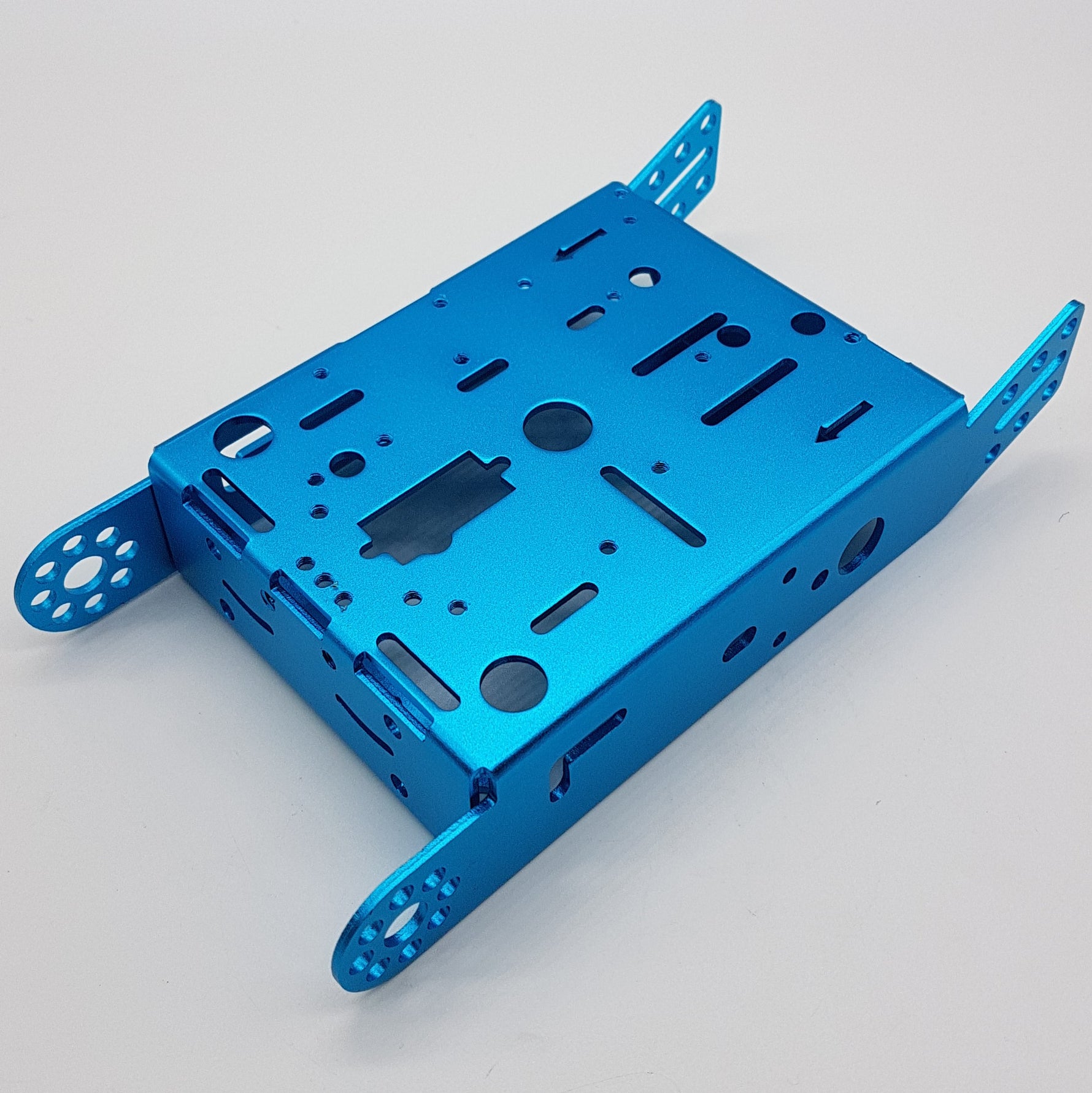 ThinkRobotics 2WD Anodized Aluminium Robot Chassis – ThinkRobotics.com