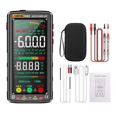ANENG 682 Smart Multimeter 5 Inch HD Reverse Display - ThinkRobotics ...