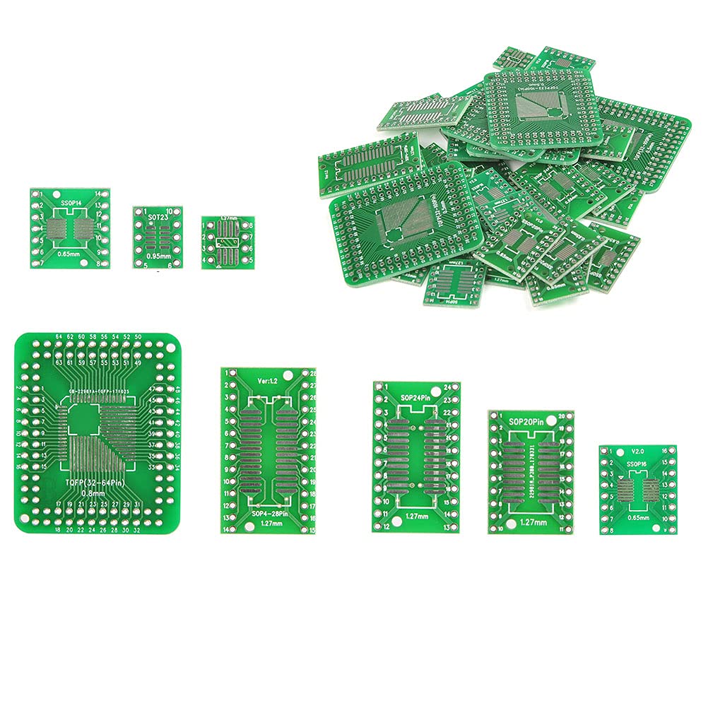 SMD to DIP Adapter PCB – ThinkRobotics.com