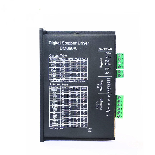 DM860A 2-Phase Stepper Motor Driver | ThinkRobotics – ThinkRobotics.com