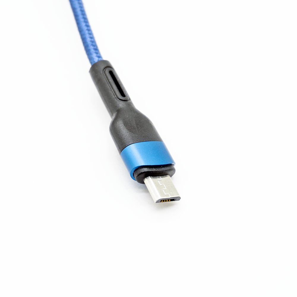 ThinkRobotics Rugged Unbreakable Braided Nylon Micro USB Cable 3A with ...