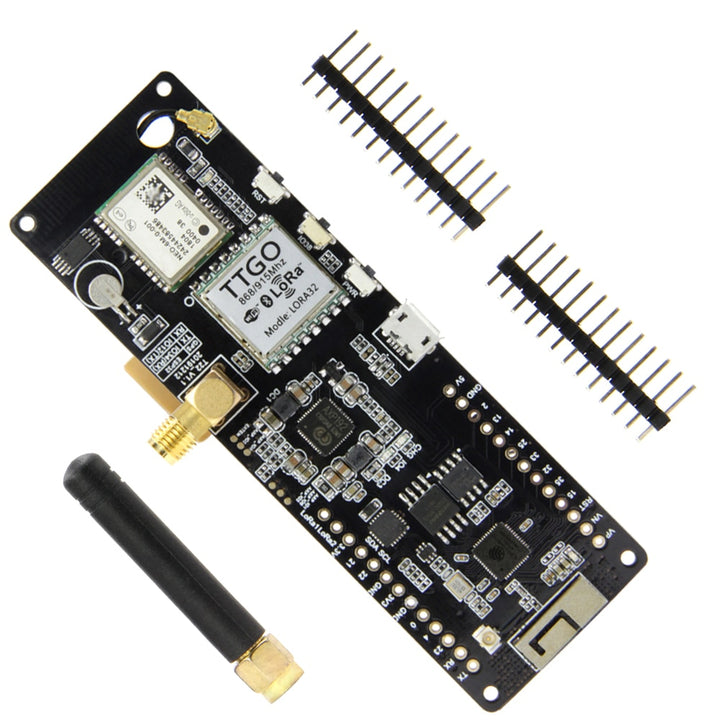 LILYGO® TTGO T-Beam V1.1 ESP32 868Mhz LoRa with GPS – ThinkRobotics.com