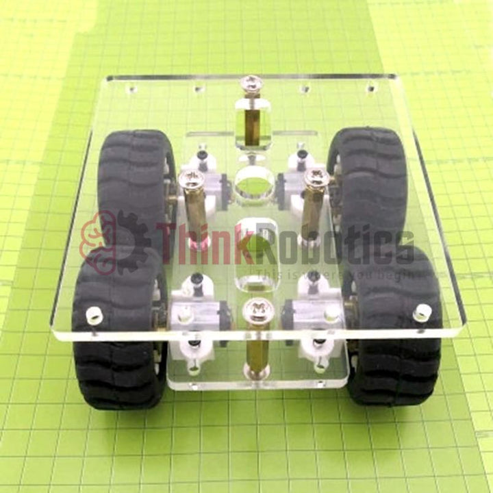 N20 4WD Robot Chassis - ThinkRobotics – ThinkRobotics.com
