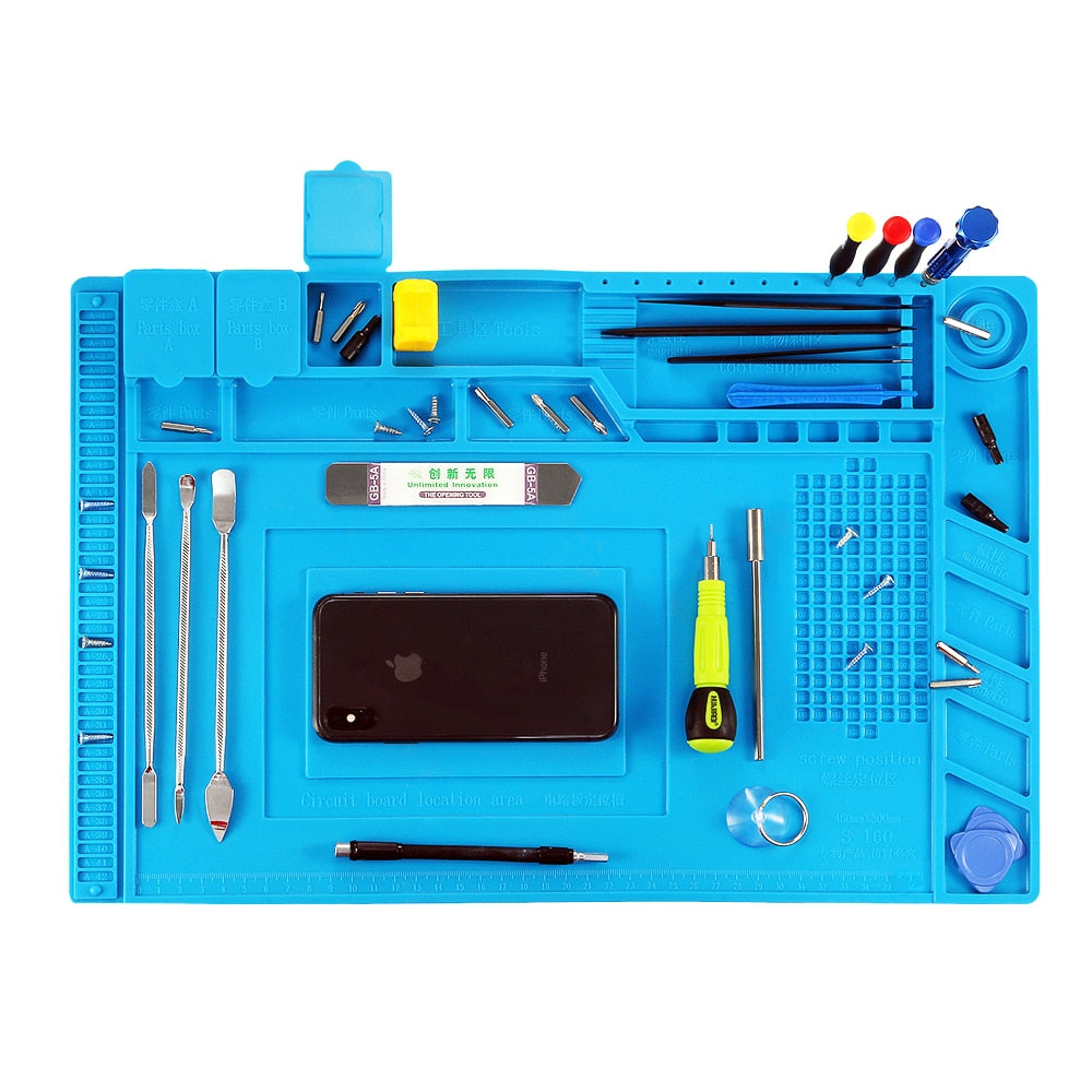 ESD Safe Heat-Resistant Soldering Insulation Pad – ThinkRobotics.com