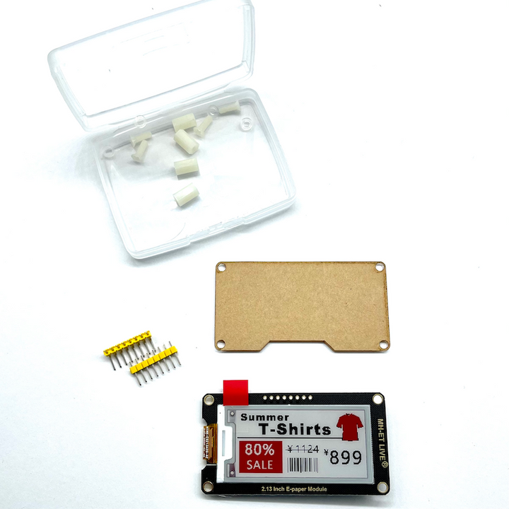 2.13 inch E-Ink e-Paper Display For Arduino / Raspberry Pi - ThinkRobotics – ThinkRobotics.com