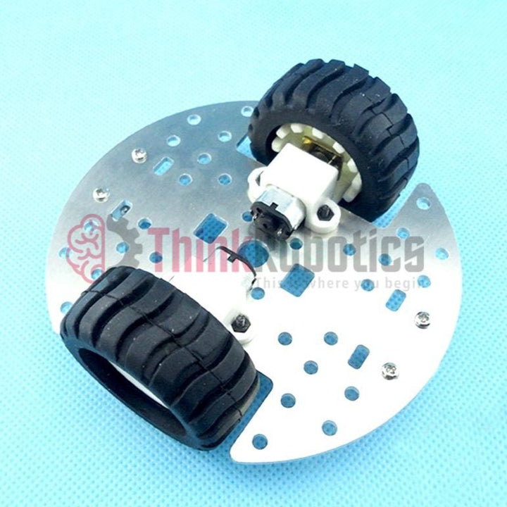 Buy ThinkRobotics Mini 2-Wheel Drive (2WD) Robot Chassis With N20 Motor Online – ThinkRobotics.com