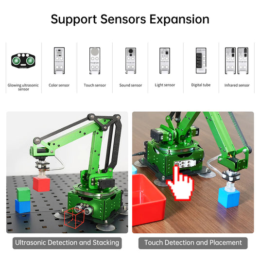 Maxarm Open Source Robot Arm Powered By Esp32 Thinkrobotics 8867