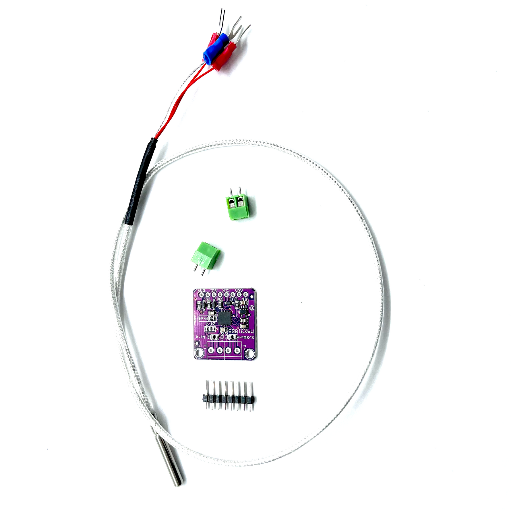 Platinum (PT100) RTD Temperature Sensor Amplifier - MAX31865 ...